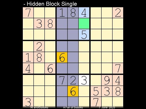 How to Solve The Globe and Mail Sudoku Hard 7 June, 2025