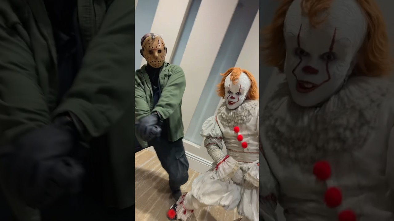 Pennywise Danced with Jason?! #halloweenwithshorts