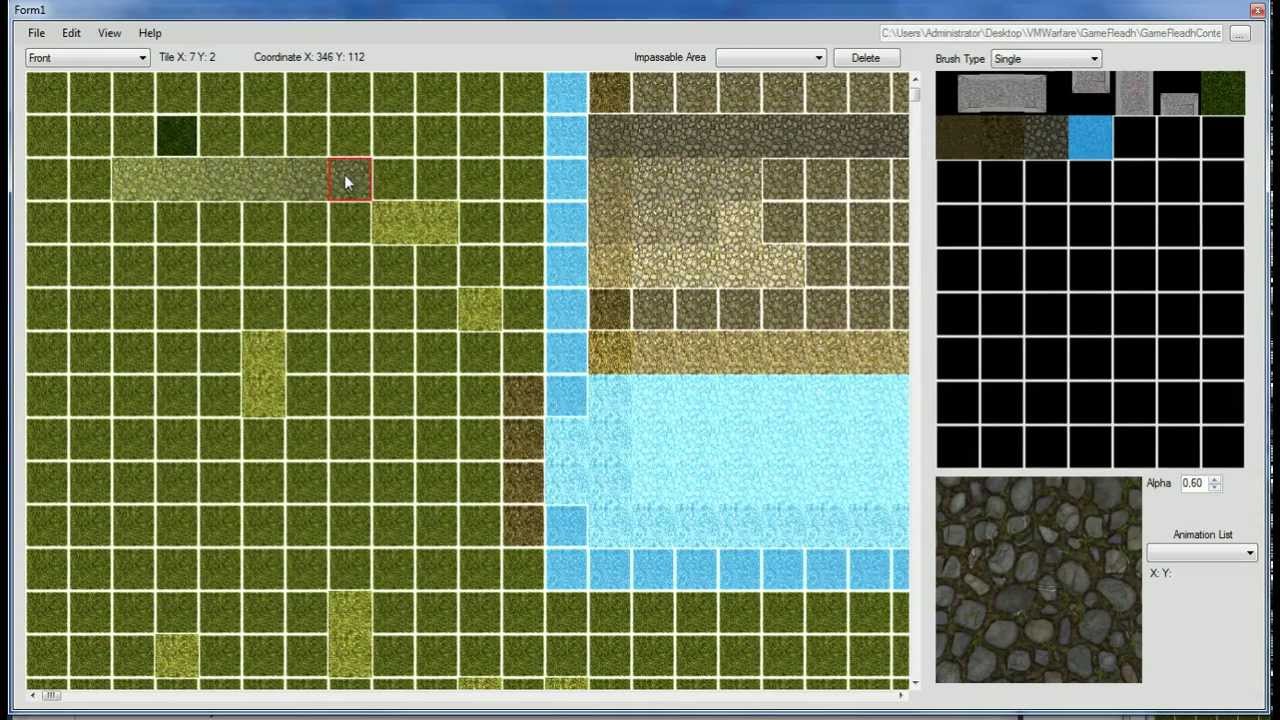 Tile Engine Editor by Viktor Zolin