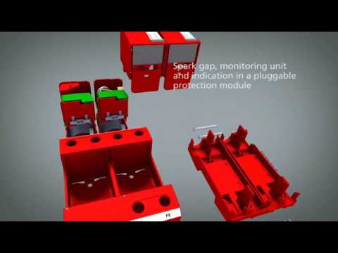 DEHNventil modular combined arrester low