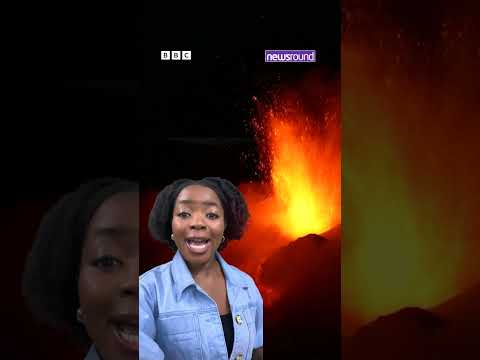Mount Etna Erupts Again! Stunning Lava Show in Sicily 🌋🇮🇹 | Newsround