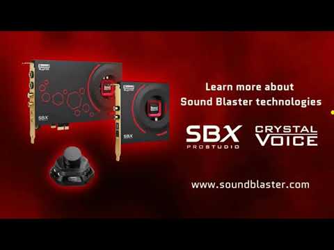 Creative SB1500 Sound Blaster Z SBX  PCIE Gaming Sound Card  Microphone for PC & MAC