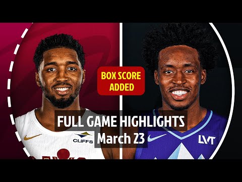 Cleveland Cavaliers vs Utah Jazz | Full Game Highlights | 23 March 2025