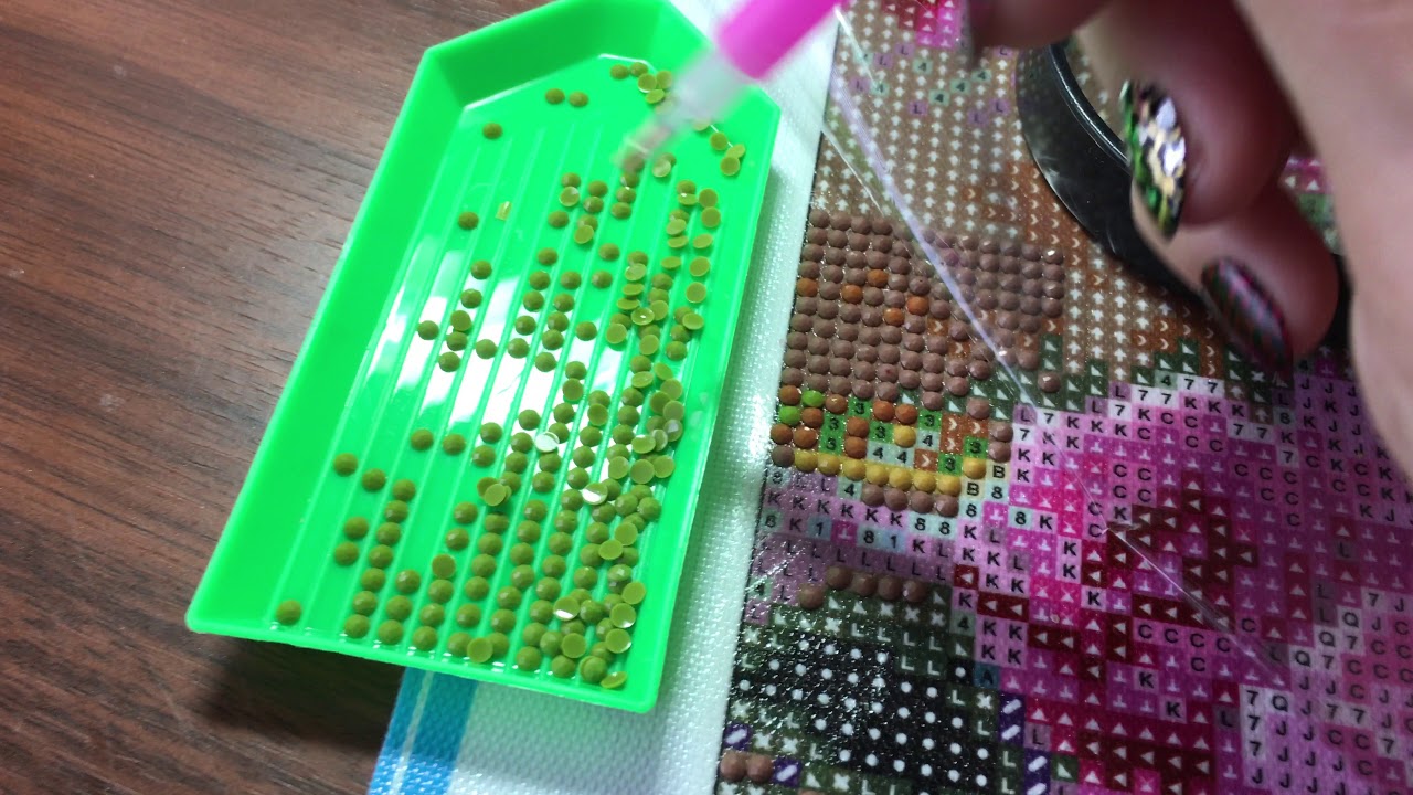 Diamond Painting Tips and Progress . DIY