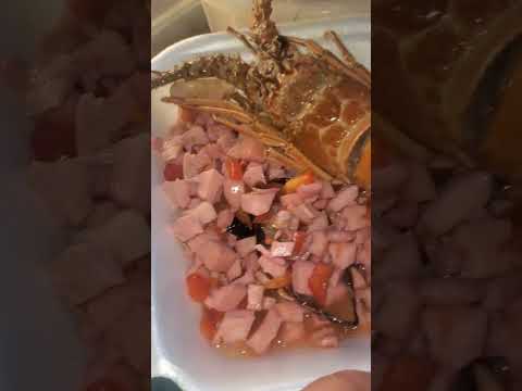 Coctel de mariscos donde Candela calle 4ta los mameyes frente a la farmacia oriente antigua Difò