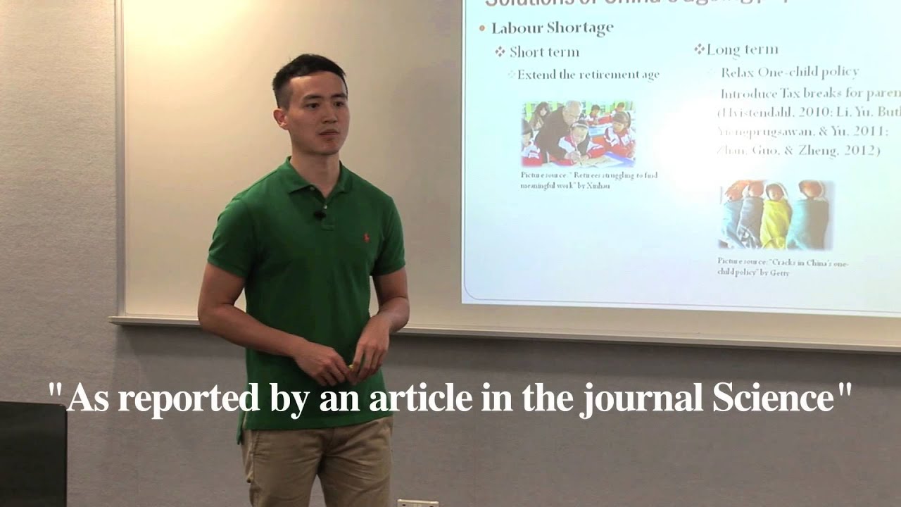 Problem-solution Presentation: Citing during a presentation