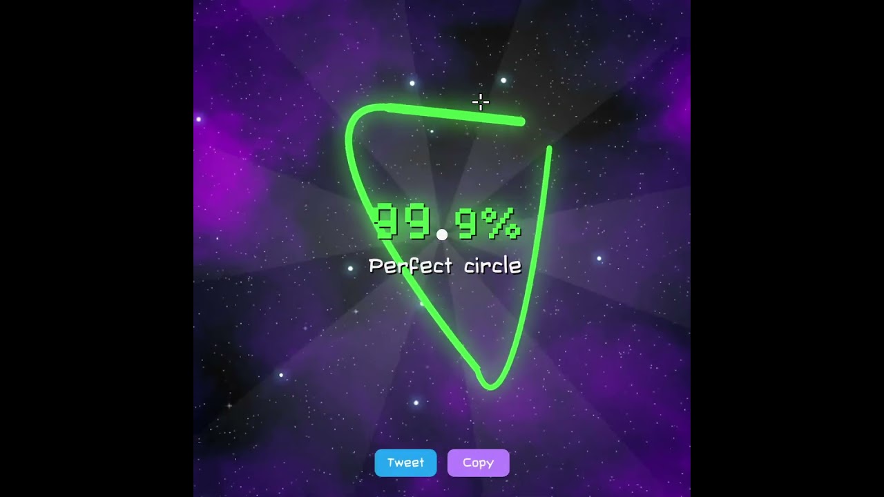 Perfect neal.fun circle