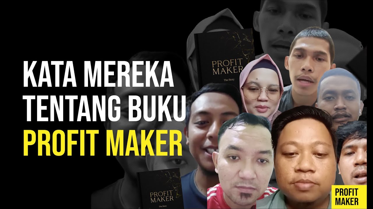 Buku Profit Maker Berisi Puluhan Strategi Bisnis Yang Terbukti Berhasil