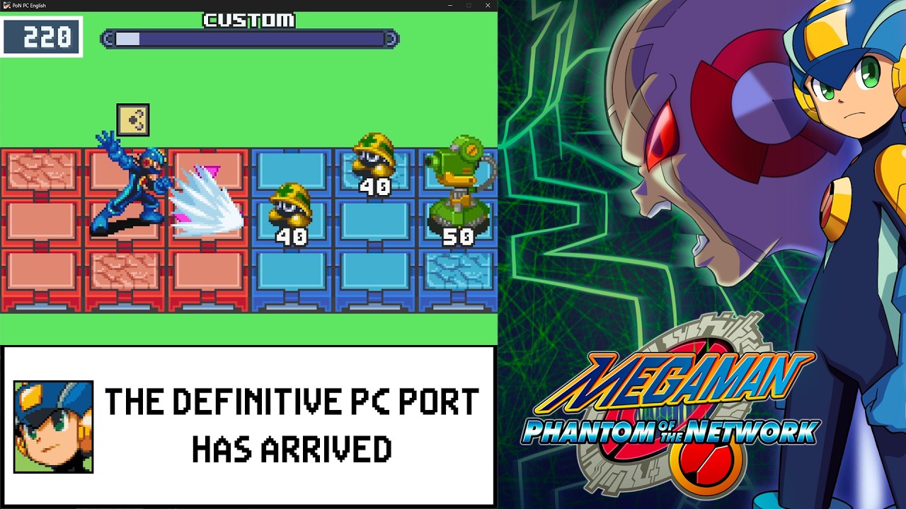 The DEFINITIVE PC Port for Mega Man: Phantom of the Network Has Arrived! + Setup Tutorial