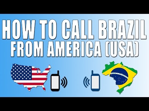 How To Call Brazil From America (USA)