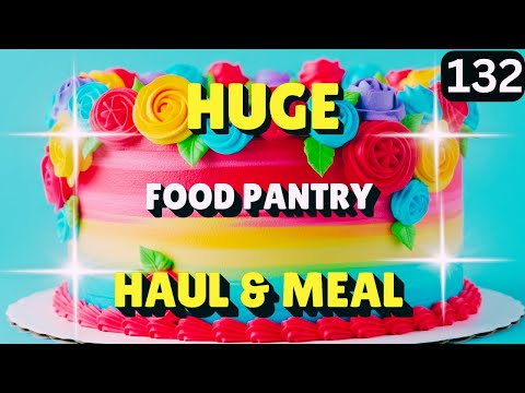 FRUGAL LIVING & Food Pantry Haul 2025 - Cheap Meals - FOOD BANK - Food Haul - Frugal Living Tips