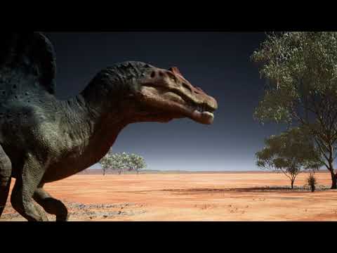 Spinosaurus creature walk animation by Pankaj Kumar – Truong CG Artist