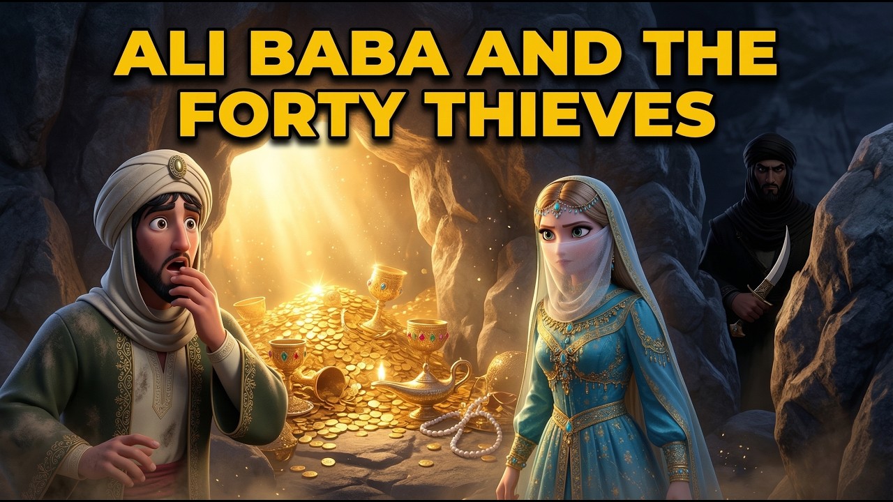 Ali Baba and the Forty Thieves | English Stories | Animated Stories |