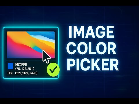 Image Color Picker - Extract Colors from Images 🎨
