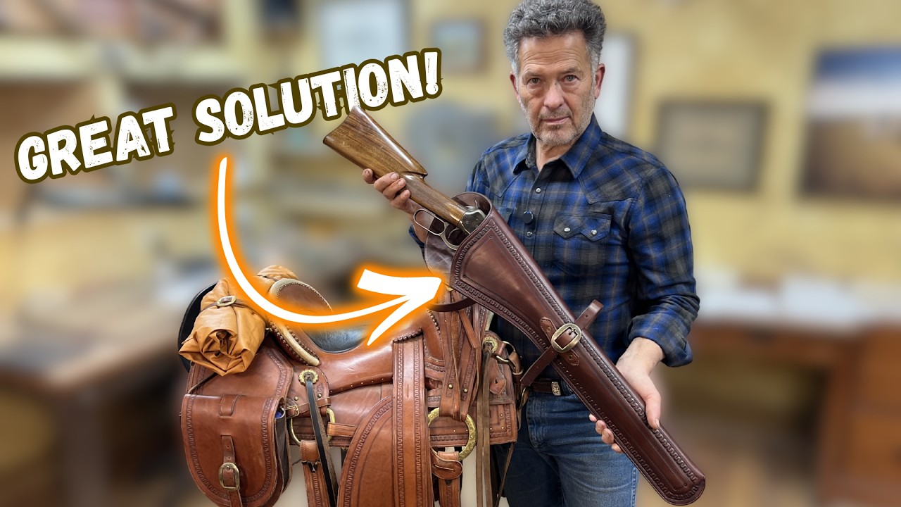 The Art of Handmade Rifle Scabbards | Full Build