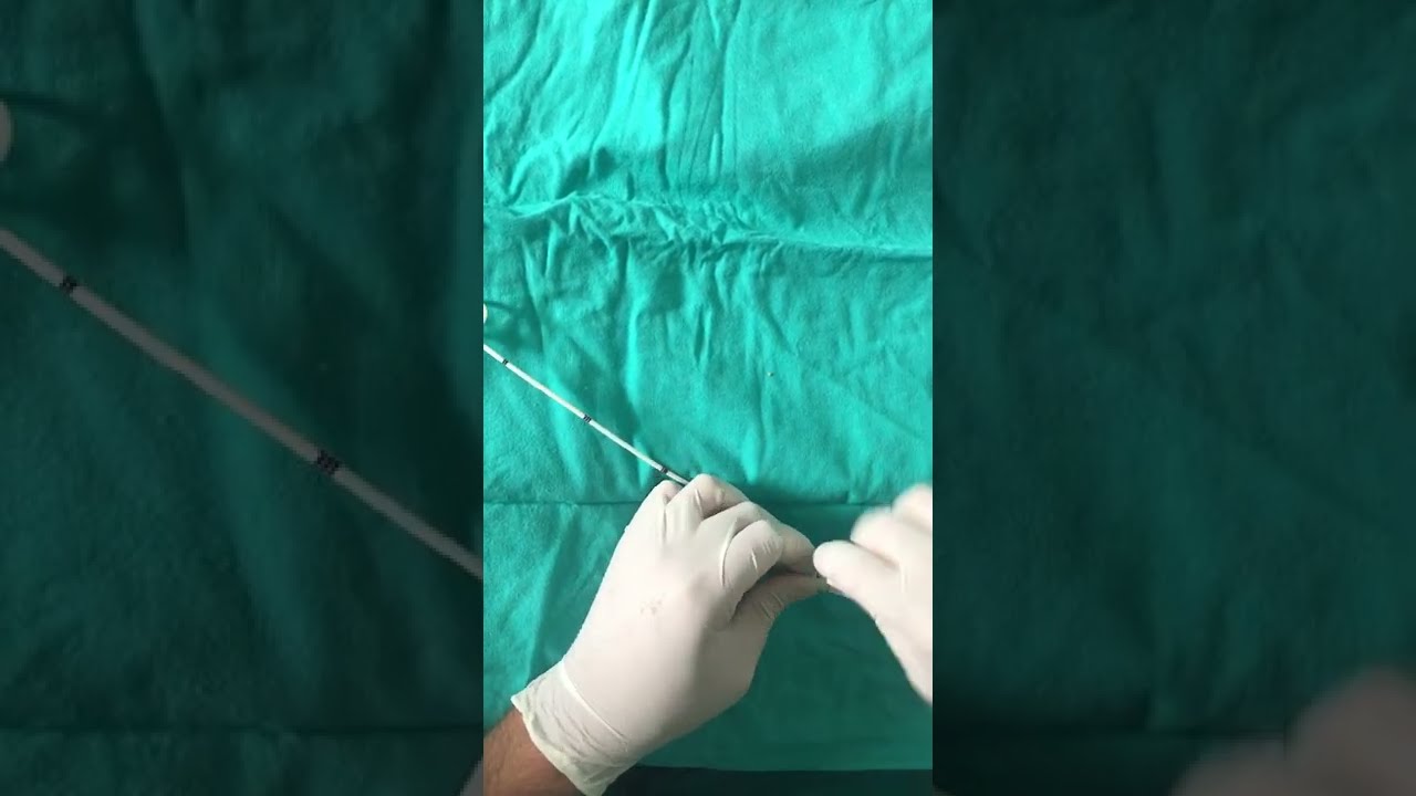 Pigtail Cope Loop Catheter Demonstration-2