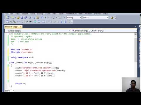 Operator Logika di C++ (VS2010) « wiearthabatch7
