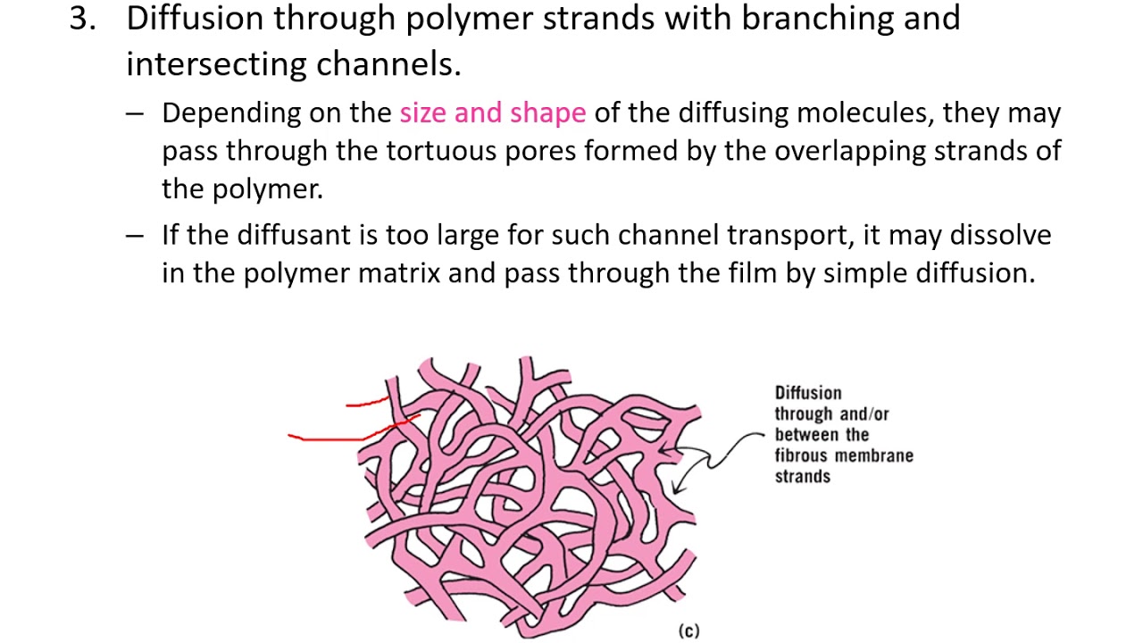 diffusion and dissolution  part 1