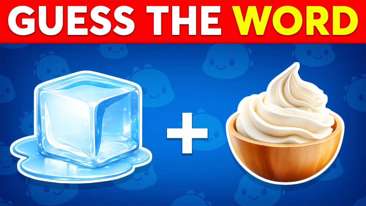 Guess The WORD By Emoji 🧩 Brain Teasing Emoji Game | Quiz Dino