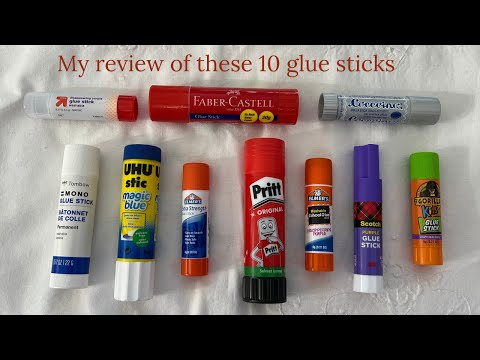 My review of these 10 glue sticks