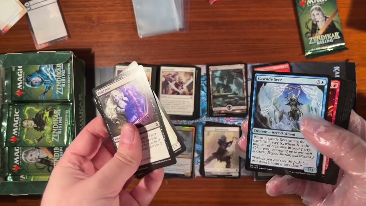 Ebay promo + Zendikar rising draft box opening for store