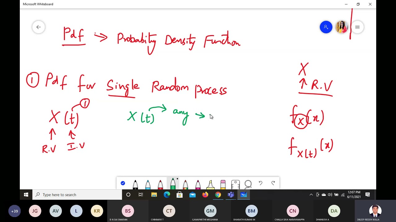 MODULE 2  PDF AND INDEPENDENCE FOR RANOM VARIABLE