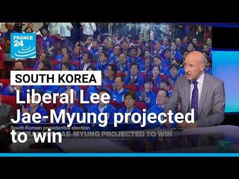 Snap election in South Korea: Liberal Lee Jae-Myung projected to win • FRANCE 24 English