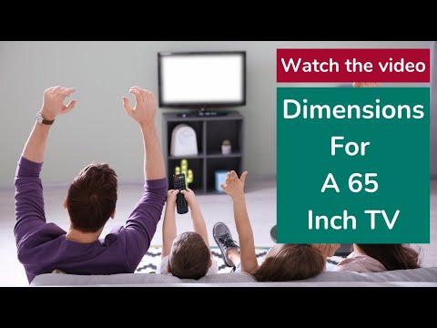 65-Inch TV Dimensions: Will It Fit Your Space?