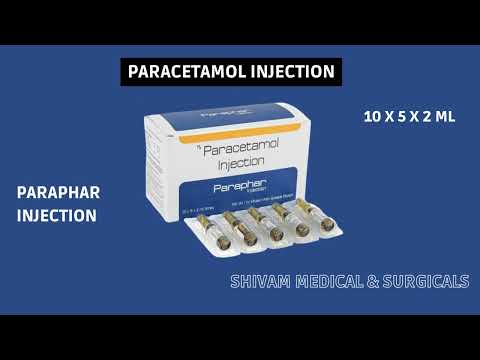 Paracetamol Injection - Paracetamol Inj Latest Price, Manufacturers ...