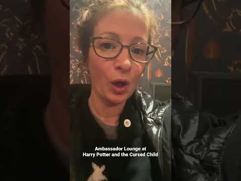 Ambassador Lounge at Harry Potter and the Cursed Child Broadway # #cursedchild