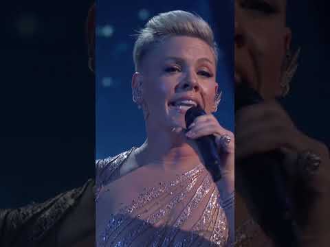 P!nk honors Olivia Newton-John with 'Hopelessly Devoted To You' at the 2022 AMAs