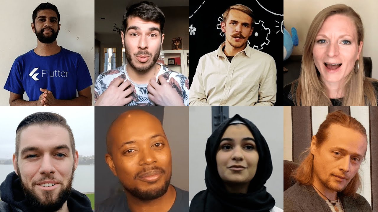 Developers using Flutter around the world