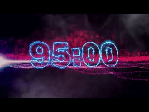 95 Minute Blue Electric Countdown Timer (Online Stopwatch)