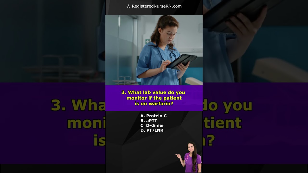Nursing Pharmacology Quick Quiz 1 #shorts