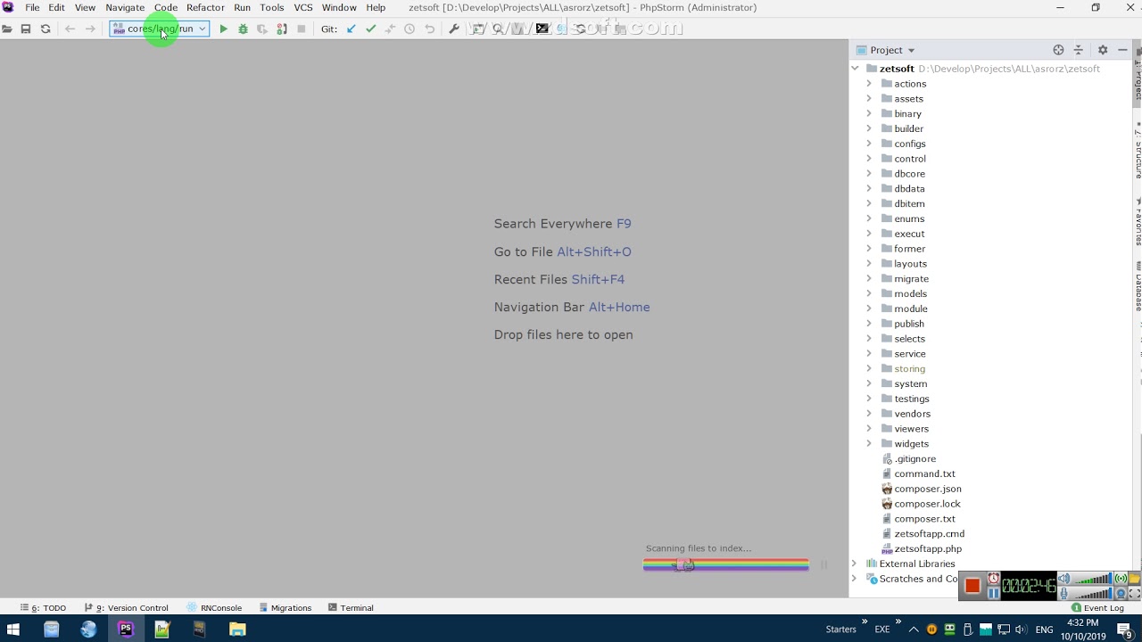PHPStorm Run Configurations & Script. Add PHP Interpreter, XDebug & PHP.ini to PHPStorm