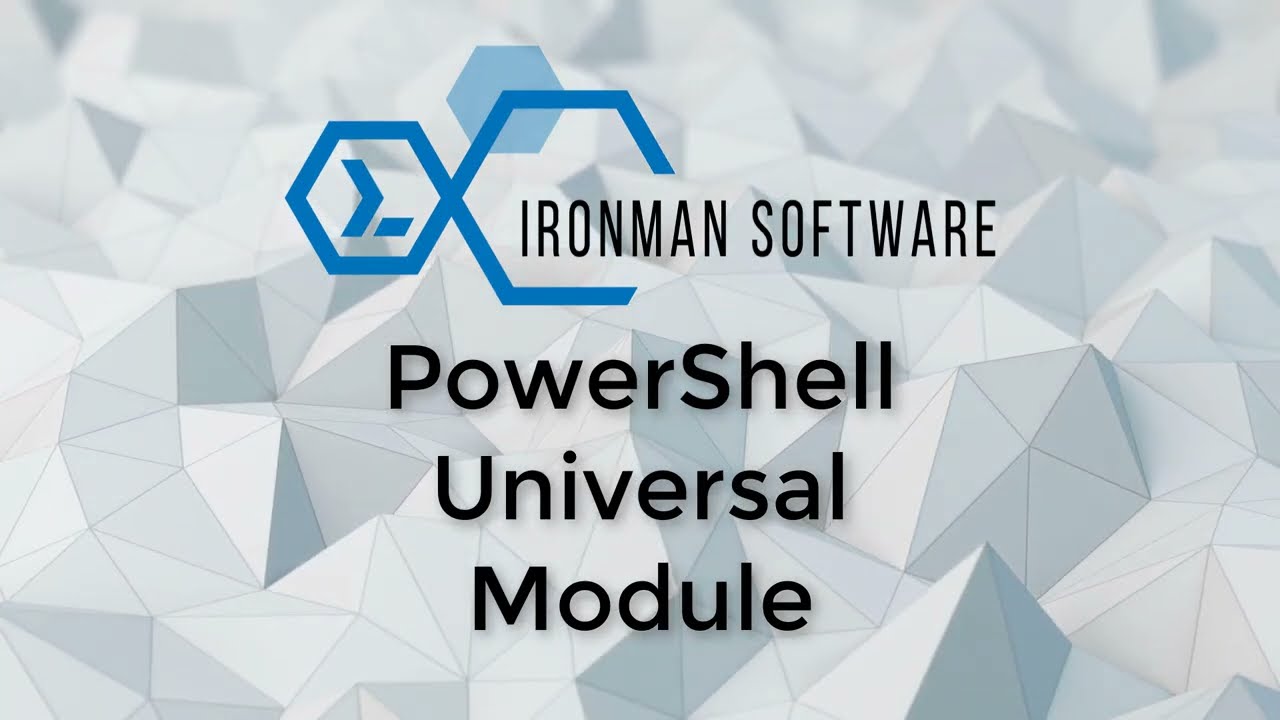 PowerShell Universal Module