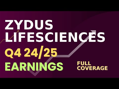 Zydus Lifesciences (ZYDUSLIFE.NS) Q4 2024-25 Earnings – Full Coverage