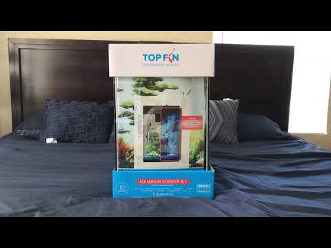 Ronderful Aquariums Top Fin Fasinate Column Aquarium Unboxing