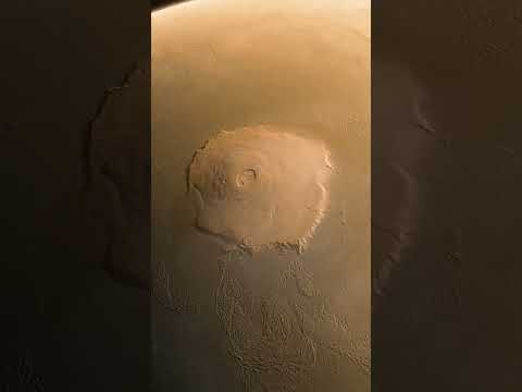 Olympus Mons on Mars. #mars