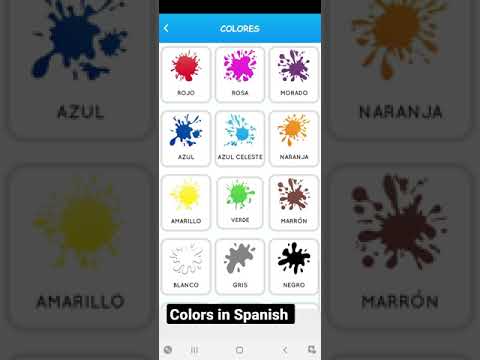 Colors in Spanish