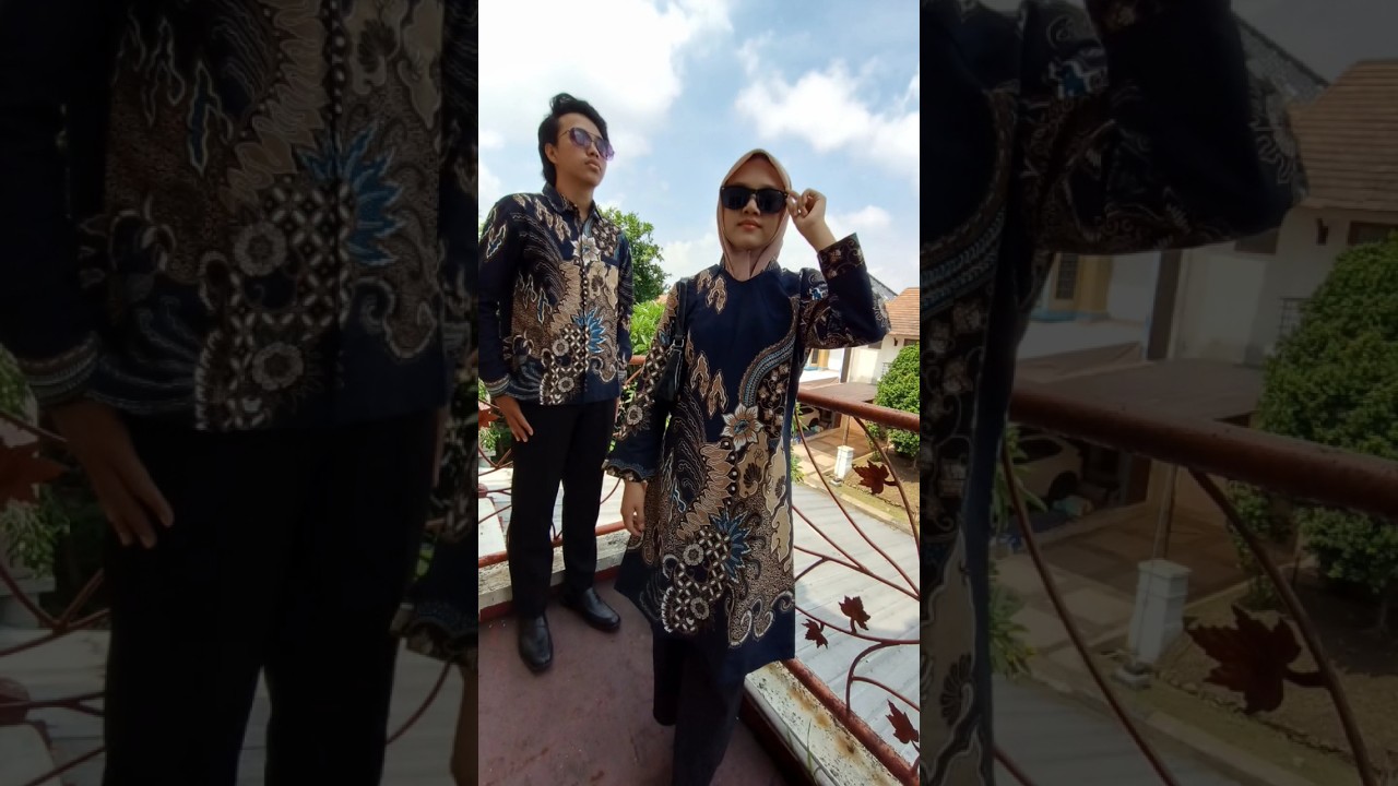 Wuiihh Ganteng nya | Batik Motif SS 01 Biru by Batik Nusantara 1136  #batikcouple #seragambatik