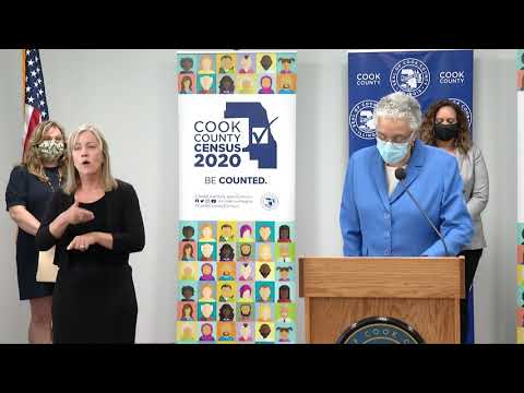 President Preckwinkle Provides 2020 Census Updates and Announces Launch of Census Online Dashboard