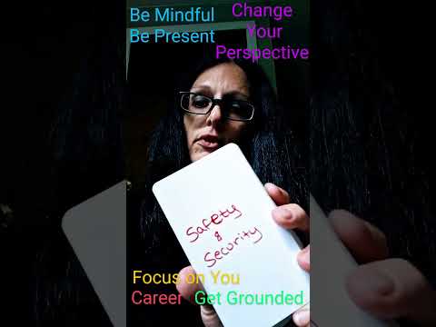 Focus on YOU: Career & Health (body,mind,spirit) Be mindful & present in life & change perspective