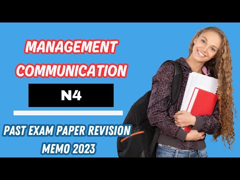 Management Communication N4: Study Guide for Exam Success