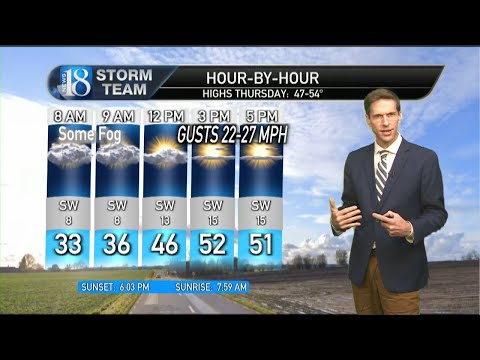 January 30, 11 PM Weather Forecast