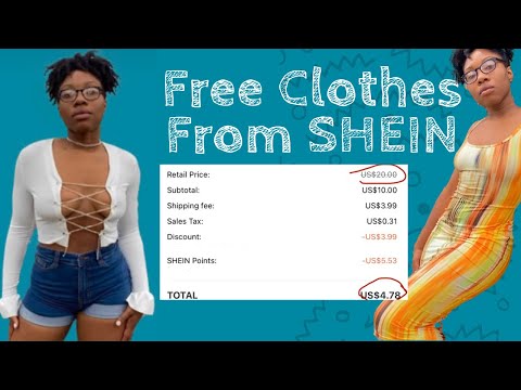 Shein FREE Clothes in 2022