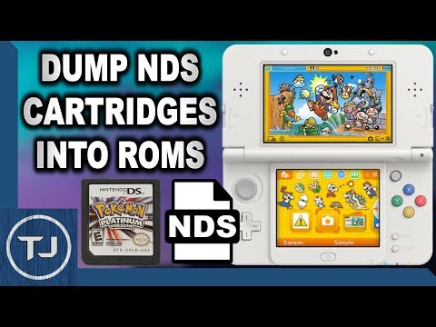 Dump DS Cartridges Into DS ROM's! (GodMode9 3DS)
