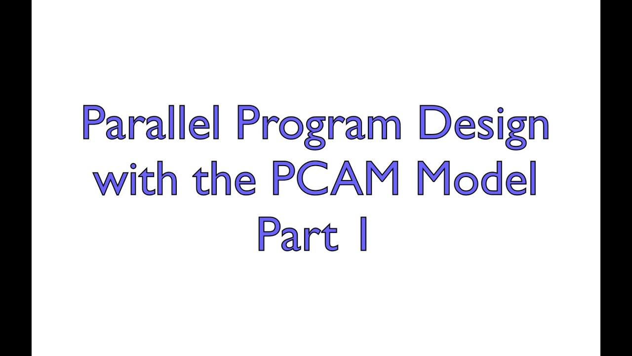 Parallel Program Design 1