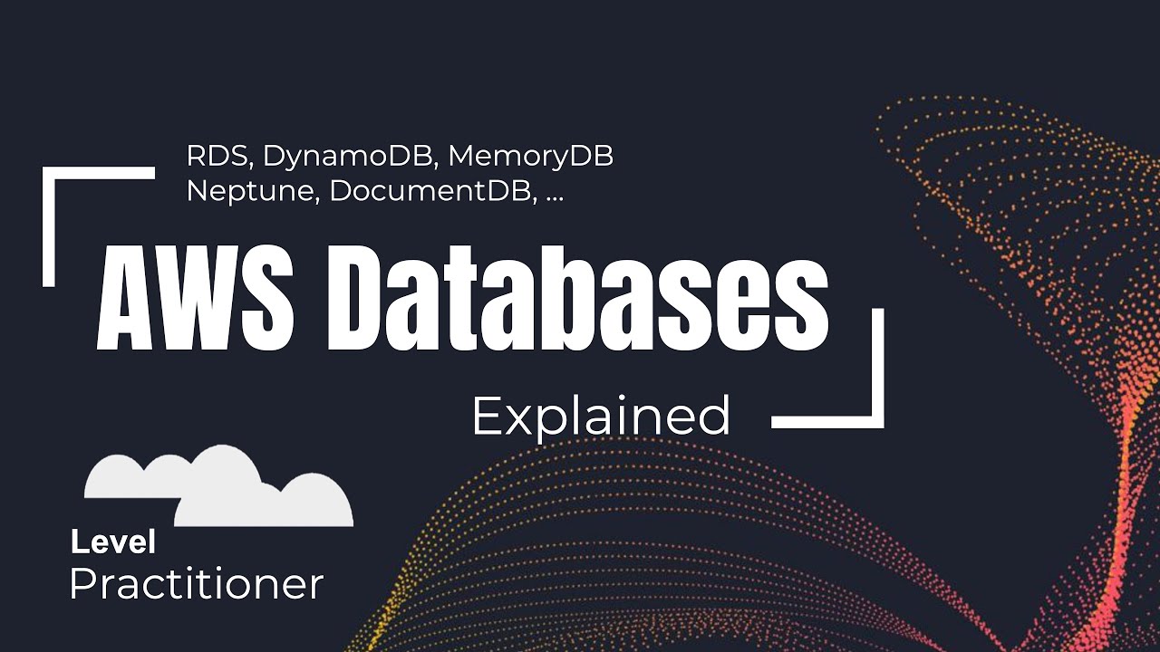 AWS Databases Explained | RDS, Aurora, DynamoDB, MemoryDB, Neptune, ...  Overview