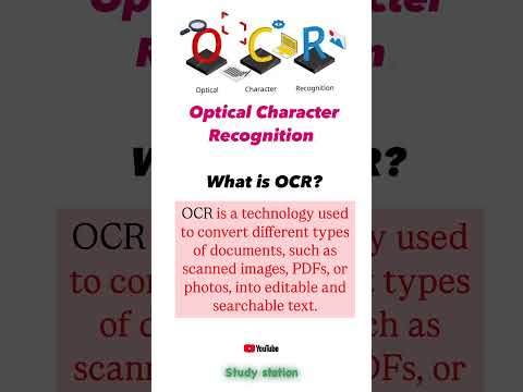 What is OCR #shorts #technology